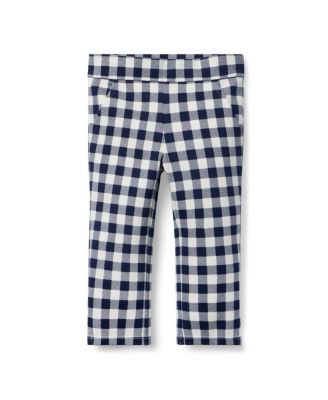 Click here for Janie and Jack Girls Gingham Ponte Pant - Little K... prices