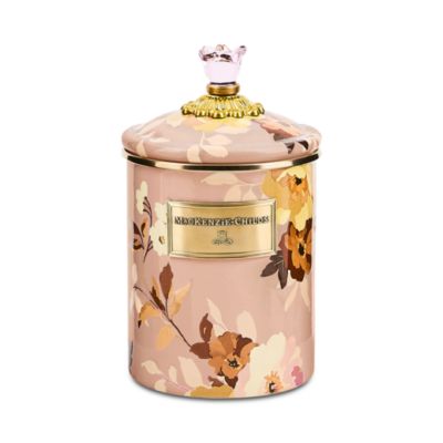 Click here for MacKenzie-Childs Wild Rose Mauve Medium Canister prices