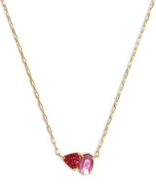 Click here for Kendra Scott Malachite & Nano Gem Tatum Pendant Ne... prices