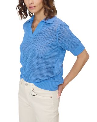 Click here for Central Park West Womens Liana Fitted Polo prices