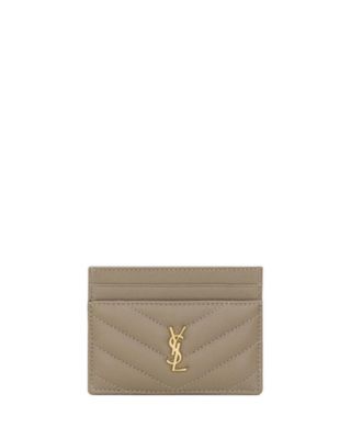 Click here for Saint Laurent Cassandre Matelasse Card Case in Lam... prices