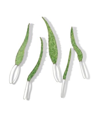 Click here for Uncommon Goods Stained Glass Leaf Set by Samara Ph... prices