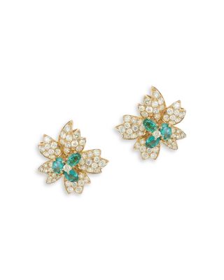 Click here for Bloomingdales Fine Collection Emerald & Yellow Dia... prices