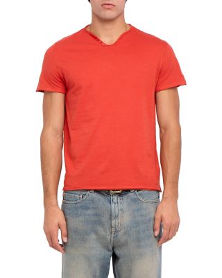 Click here for Zadig & Voltaire Monastir Split Collar Tee prices