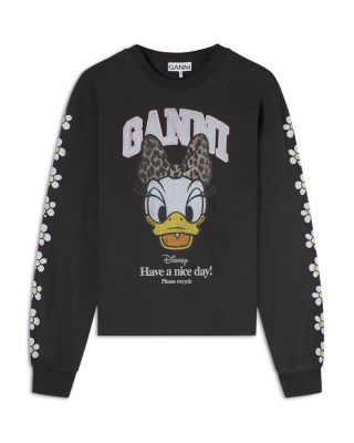 Click here for Ganni Daisy Duck Graphic Long Sleeve Tee prices