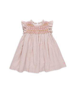 Click here for Pink Chicken Girls Stevie Striped Dress - Little K... prices