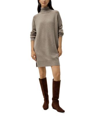 Click here for Lilysilk Wool Cashmere Turtleneck Sweater Dress prices