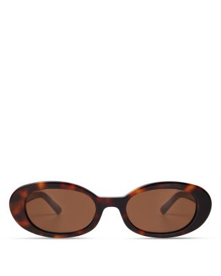 Click here for Elisa Johnson Lyric Oval Sunglasses  52mm prices