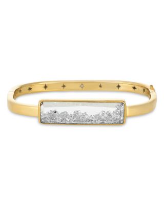 Click here for Moritz Glik 18K Yellow Gold Diamond Core Bangle Br... prices