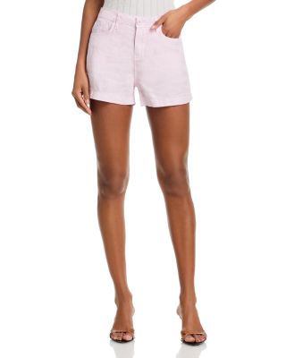Click here for LAgence Gina Linen High Rise Shorts prices