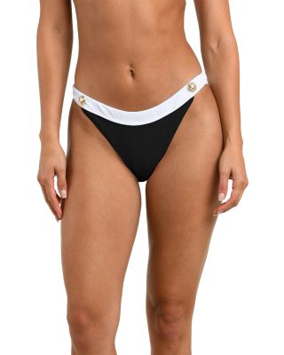 Click here for LAgence Jean Colorblocked Chic Bikini Bottom prices