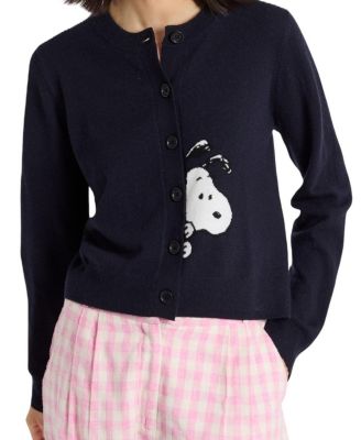 Click here for Chinti & Parker Womens Wool-Cashmere Sneeky Snoopy... prices