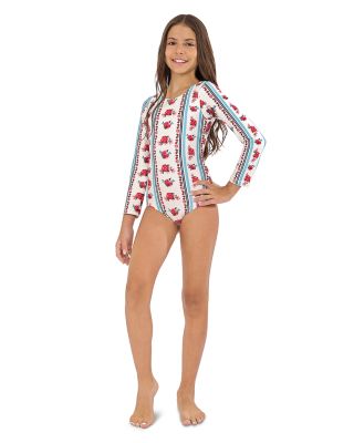 Click here for Agua Bendita Girls Honey Cherish Swimsuit - Little... prices