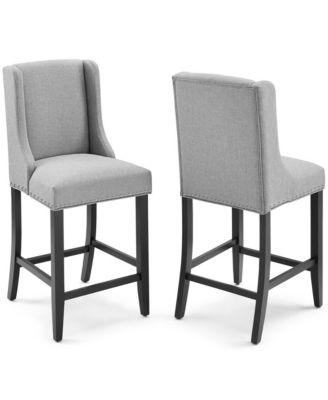 Click here for Modway Baron Upholstered Fabric Counter Stool  Set... prices