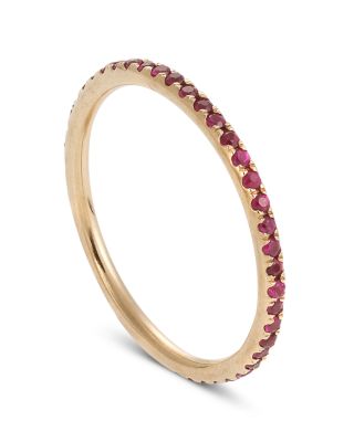 Click here for Ileana Makri 18K Rose Gold Fine Classic Ruby Etern... prices