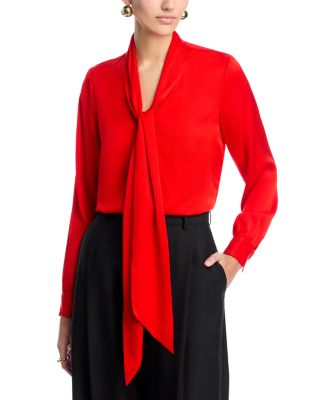 Click here for Elie Tahari Nicoletta Silk Blend Top prices