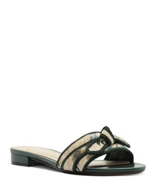 Click here for Alexandre Birman Womens Grossgrain Bow Slides prices