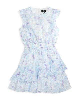 Click here for Aqua Girls Ruffle Eyelet Mini Dress - Toddler - Ex... prices