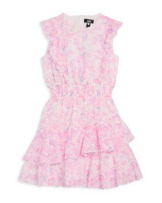 Click here for Aqua Girls Ruffle Eyelet Mini Dress - Toddler - Ex... prices