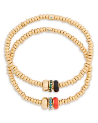 Click here for Roxanne Assoulin Slider Duo Bracelet  Set of 2 prices