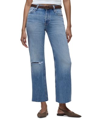 Click here for Hudson Rosie High Rise Wide Leg Ankle Jeans in My... prices