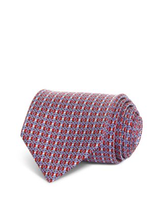 Click here for Ferragamo Silk Classic Gancini Link Tie prices