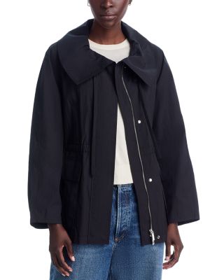 Click here for Lafayette 148 New York Oversized Funnel Neck Jacke... prices