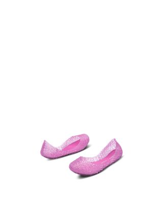 Click here for Mini Melissa Girls Campana Papel Flats - Toddler... prices