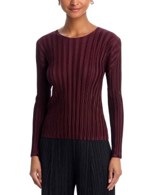 Click here for Pleats Please Issey Miyake Rib Pleats January Top prices