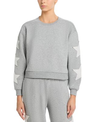 Click here for Vintage Havana Moon Grey Reverse Terry Crewneck Sw... prices