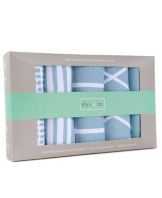 Click here for Elys & Co. Unisex Middle Layer Reversible Burp Clo... prices