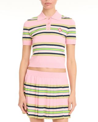 Click here for Casablanca Stripe Fitted Polo prices