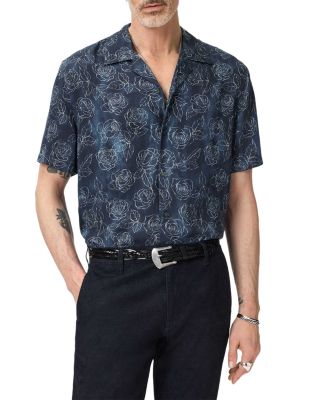 Click here for John Varvatos Floral Camp Collar Shirt prices