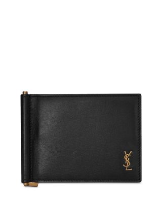 Click here for Saint Laurent Tiny Cassandre Bill Clip Wallet prices