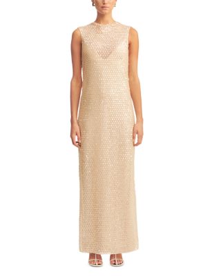 Click here for Shona Joy Everly High Neck Sleeveless Dress prices