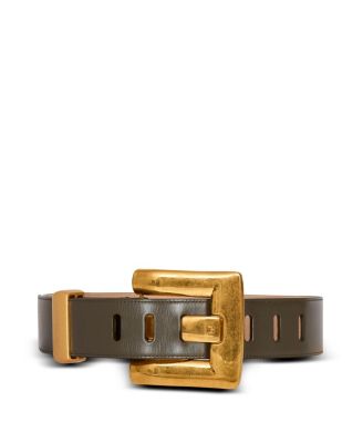 Click here for Balmain Anthem Calfskin Leather Belt prices
