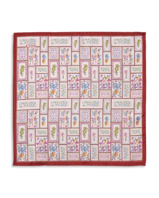 Click here for Eton Patchwork Panama Silk Pocket Square prices