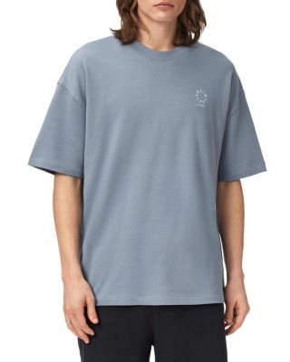 Click here for Allsaints Haven Cotton Logo Embroidered Tee prices