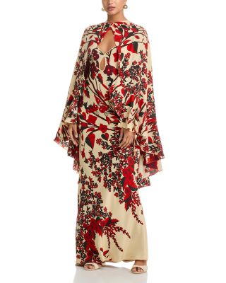 Click here for Johanna Ortiz Dream Orchard Silk Cape prices