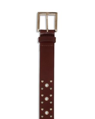 Click here for Sanctuary Studded Leather Buckle Up Belt prices