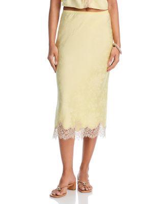 Click here for Rumored Lace Hem Midi Skirt prices