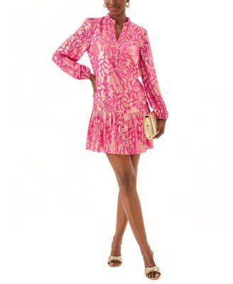 Click here for Lilly Pulitzer Evaline Silk Dress prices