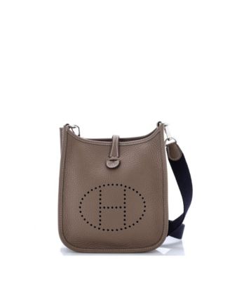 Click here for Pre-Owned HERMES Tpm Evelyne Bag Gen Iii Clemence prices