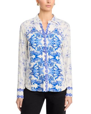 Click here for Johnny Was The Janie Favorite Button Front Shirt prices