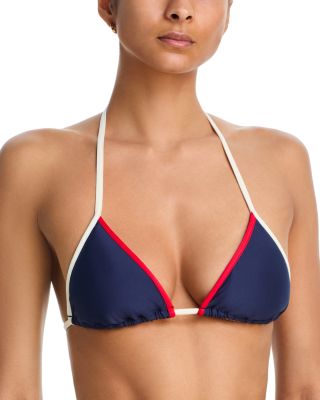 Click here for Aqua Triangle Bikini Top - Exclusive prices