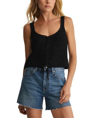 Click here for Z Supply Tate Lace Up Sweater prices