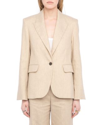 Click here for Zadig & Voltaire Vavy Tailleur Pinstripe Blazer prices