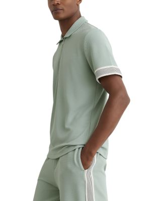 Click here for Reiss Bruno Half Zip Polo Shirt prices