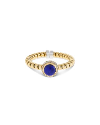 Click here for Alberto Milani 18K Yellow Gold Diamond & Lapis Via... prices