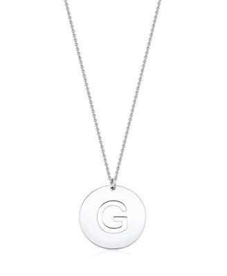 Click here for Oradina Sterling Silver Say My Name Initial Pendan... prices